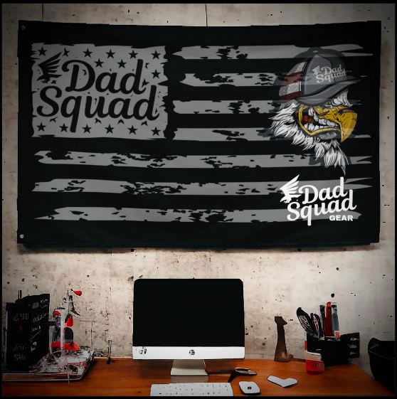 Squad Flags – Dad Squad Gear